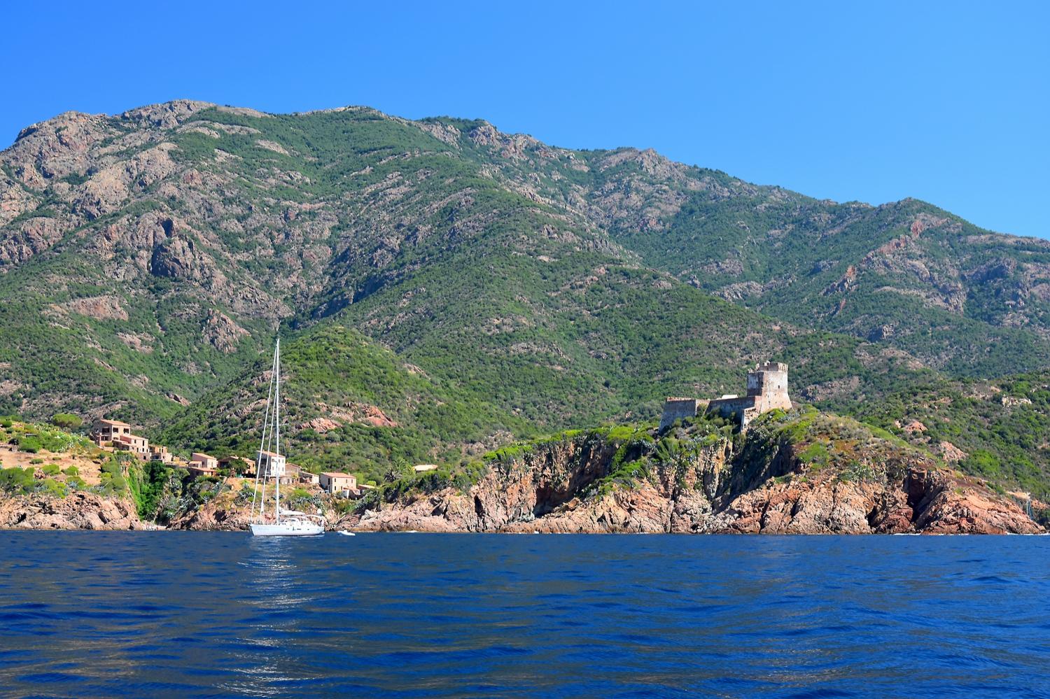 Promenade en mer Porto Corse vers Scandola, Piana , Girolata, Capo ...